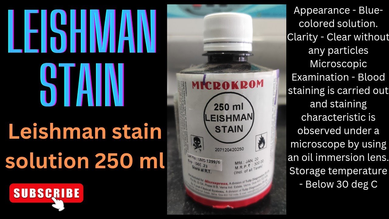 Leishman stain solutions 250 ml | @medicallabtechnologysajal6903 - YouTube