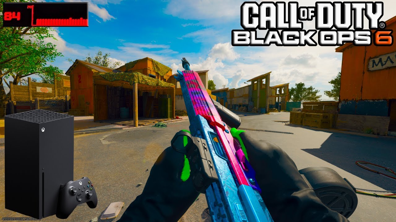 BO6 - Xbox Series X 1440P 120HZ - FPS Test on BlazeTown - YouTube