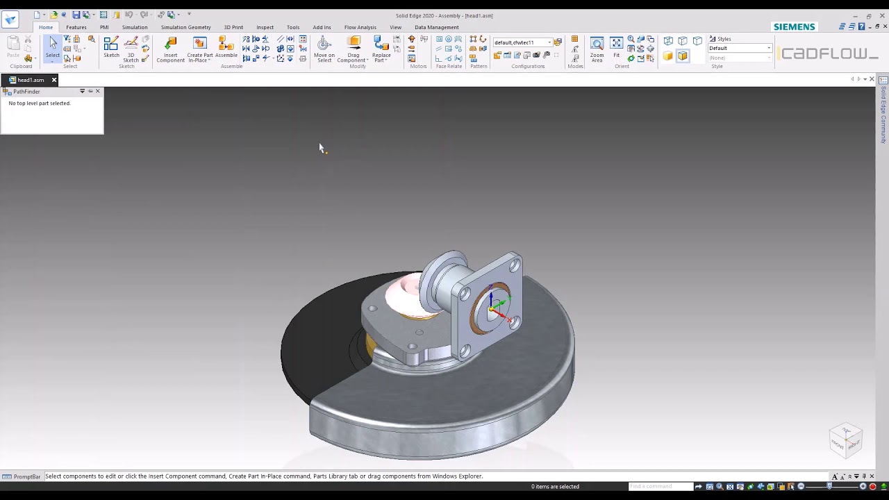 Truques & Dicas Solid Edge: Customização do pathfinder - YouTube