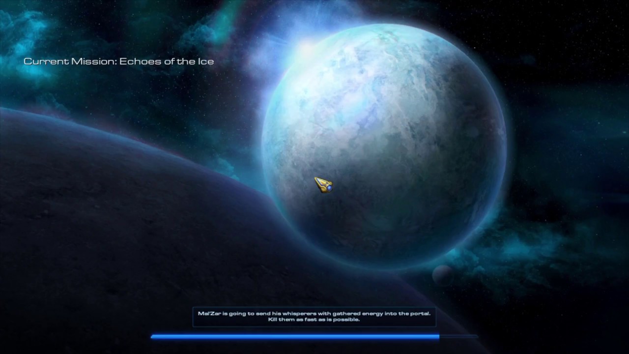 StarCraft 2 - Vortex of the Void 06 - Echoes of the Ice - YouTube