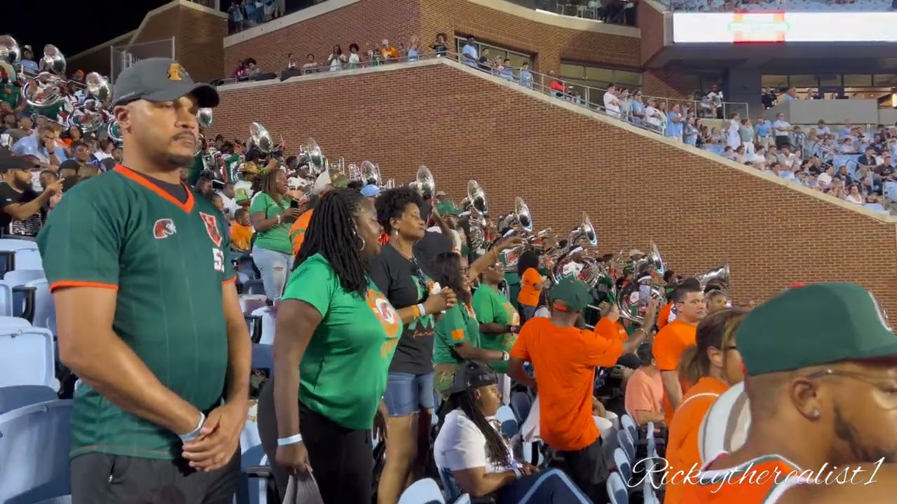 Florida A&M University Marching 100 Band 2022 “Say La La” | UNC Chapel ...