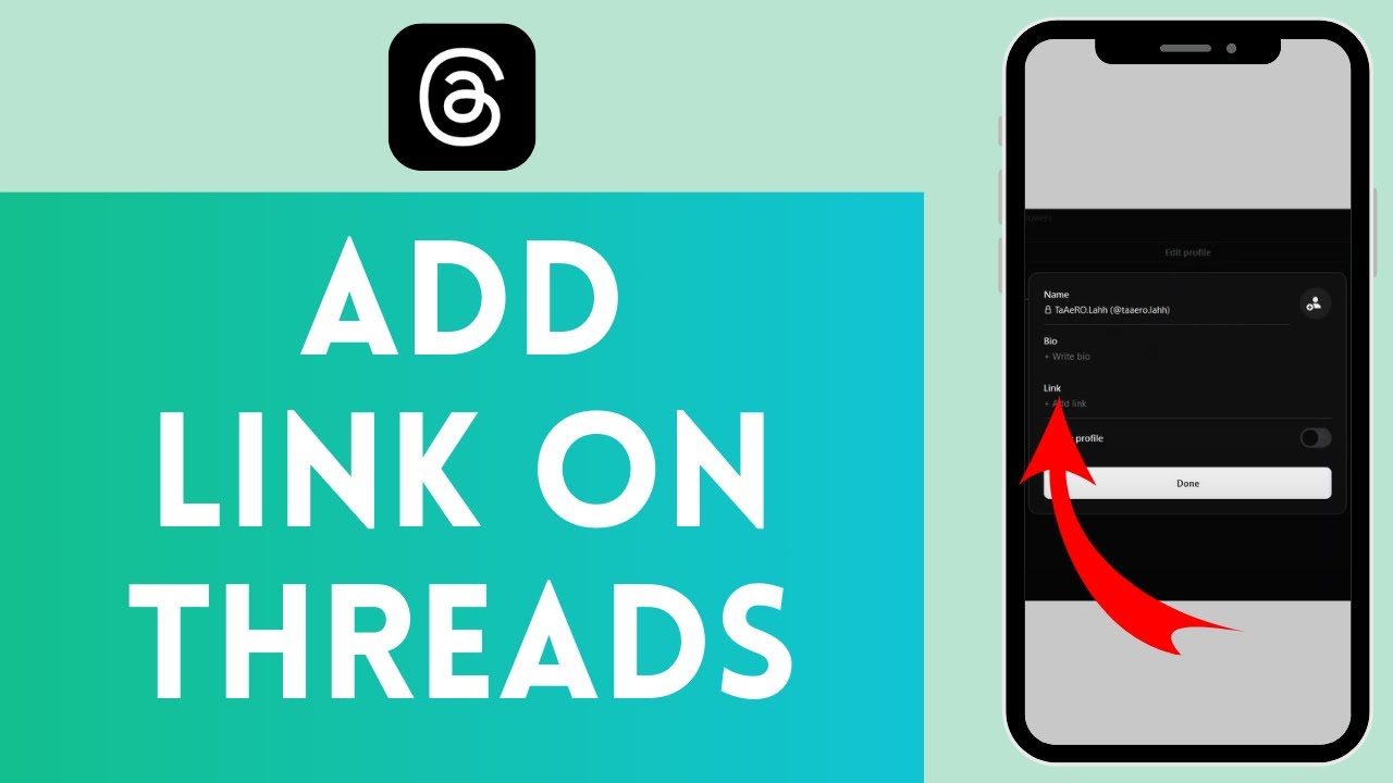 How to Add A Link to Threads Profile (2024) | Add Links to Thread - YouTube
