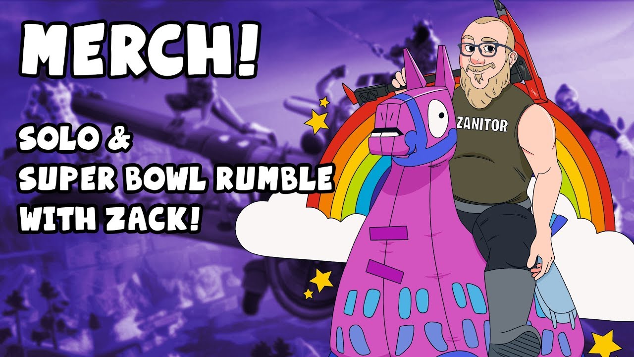 Fortnite: Battle Royale - Merch, Solos & Super Bowl Rumble with ...