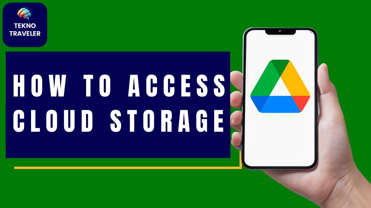 How to Access Cloud Storage on Android | Step-by-Step Guide - YouTube