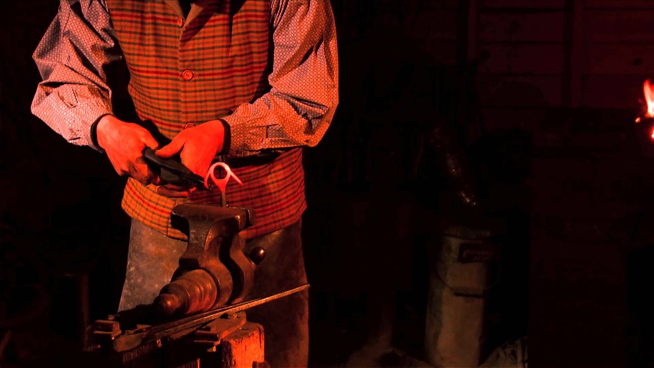 Andy Morris, Rock Ledge Ranch Blacksmith - YouTube