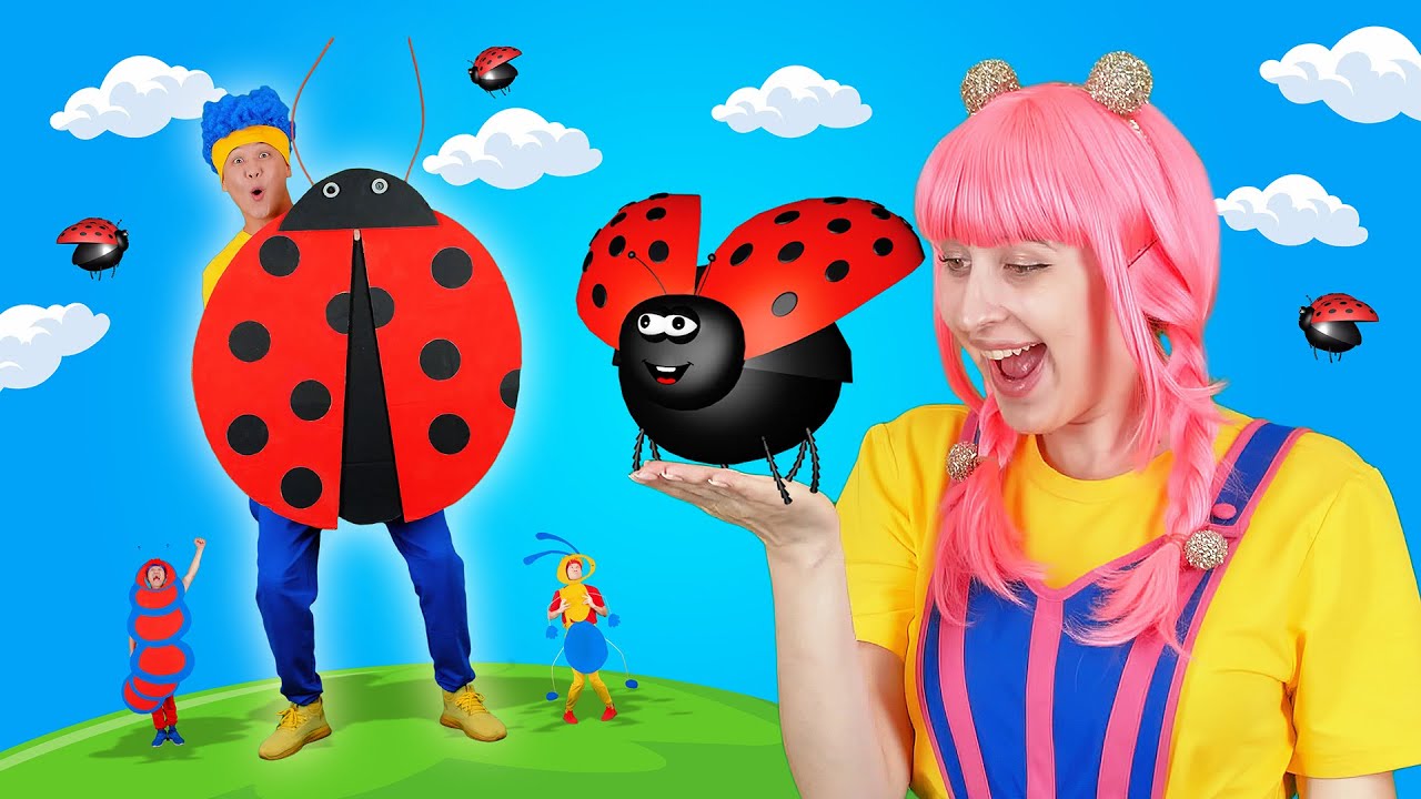 Hey, Lucky Ladybug | D Billions Kids Songs - YouTube