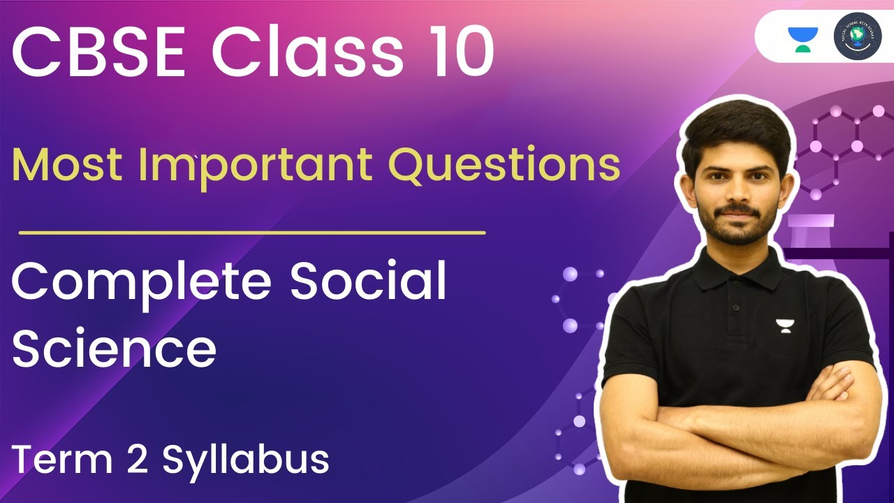 Class 10th | Complete SST | Most Important Questions | Term 2 | Digraj ...