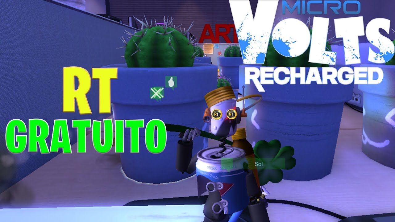 RT GRÁTIS & GAMEPLAY - MICROVOLTS RECHARGED GAMEPLAY - YouTube