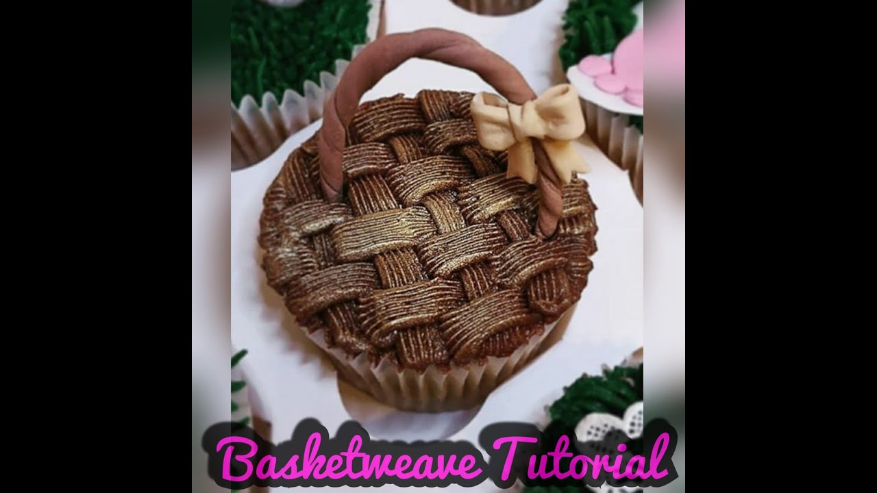 Basketweave Effect | Buttercream Piping Tutorial - YouTube