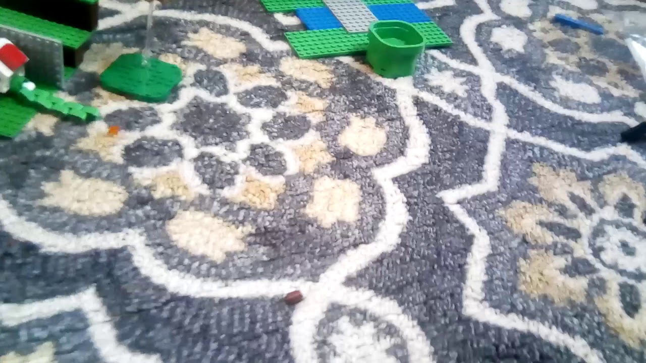 super mario 64 lego moc: peaches castle + bob omb battlefield - YouTube