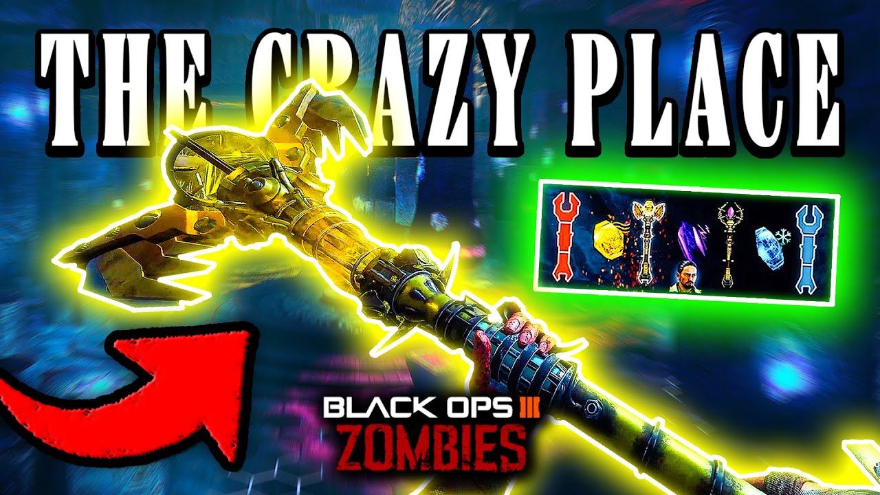 I Was NOT Ready For This CRAZY Custom Map! (BO3 Zombies) - YouTube