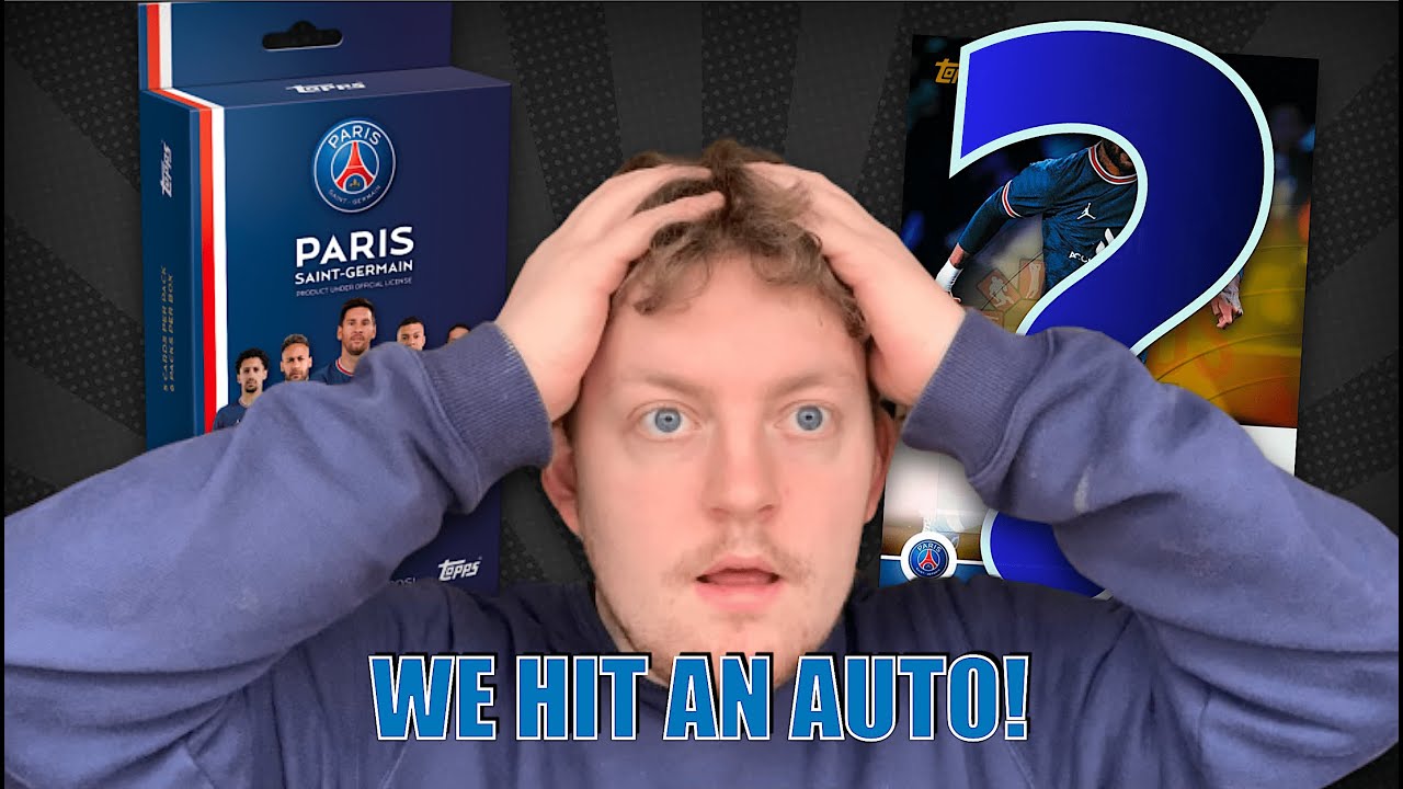 We Hit a PSG Auto from the Topps x PSG Set! - YouTube