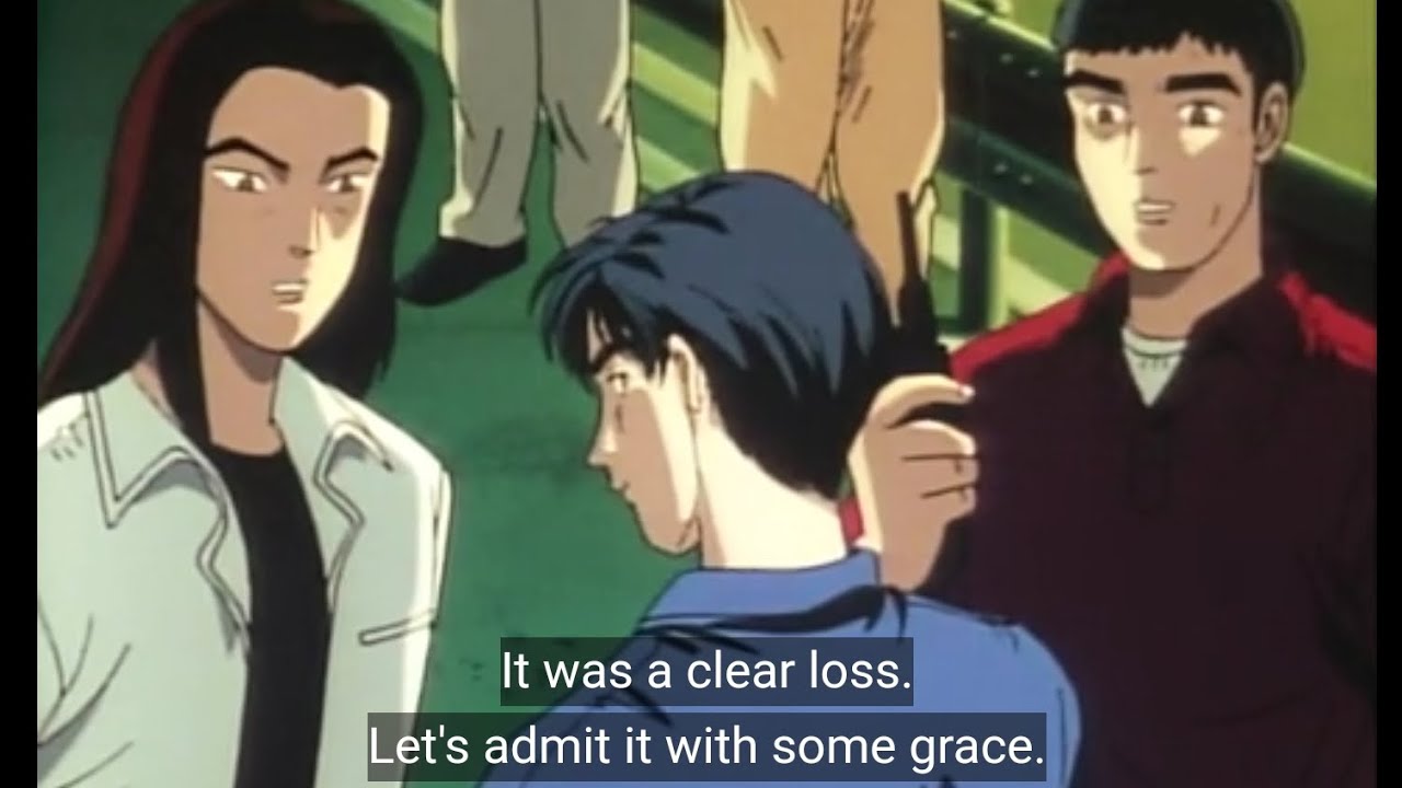 My favourite scene in 1st Stage - Initial D - YouTube