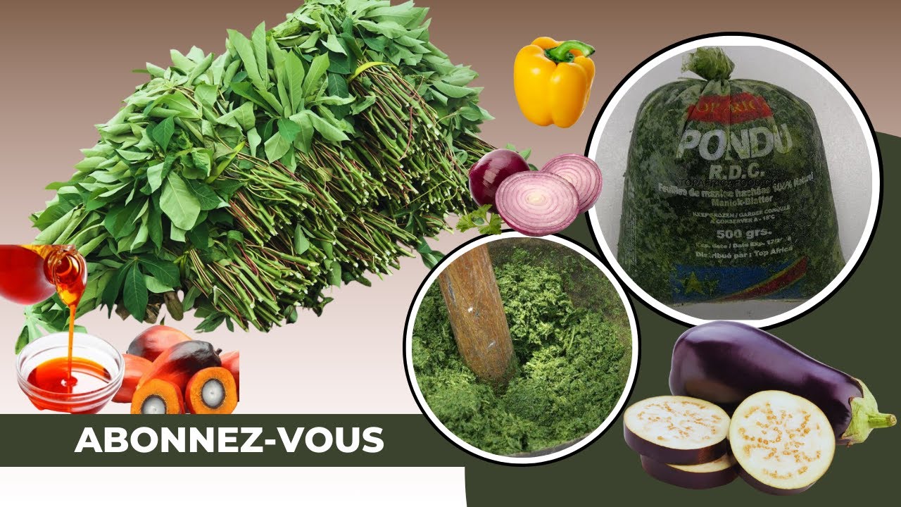Meilleur Recette De Pondu Congolaise | feuilledemanioc Saka Saka ...