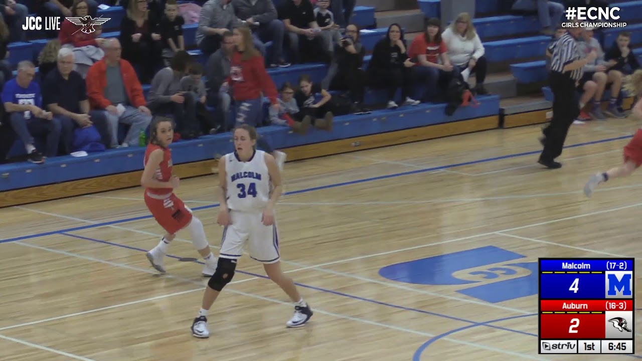 2017-18 ECNC Girls Basketball Championship P1 - YouTube