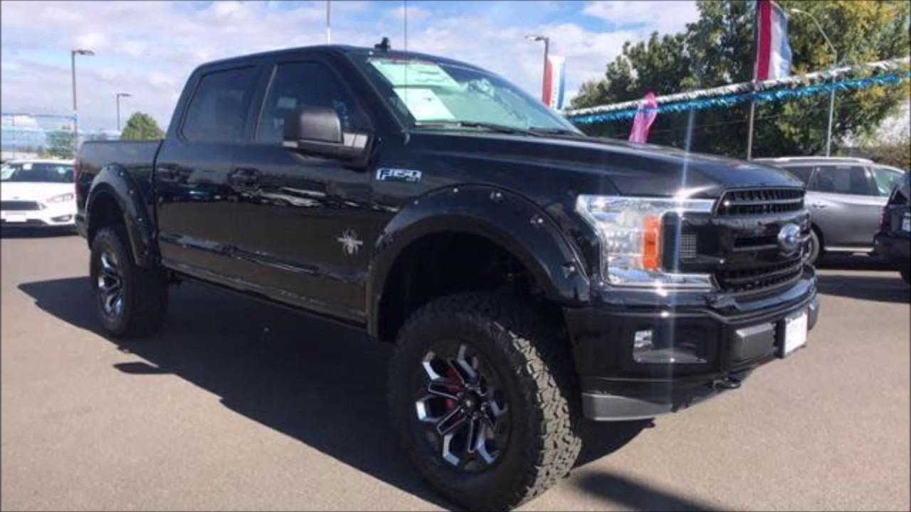 New Lifted 2018 Ford F150 XLT SCA Performance Black Widow - YouTube