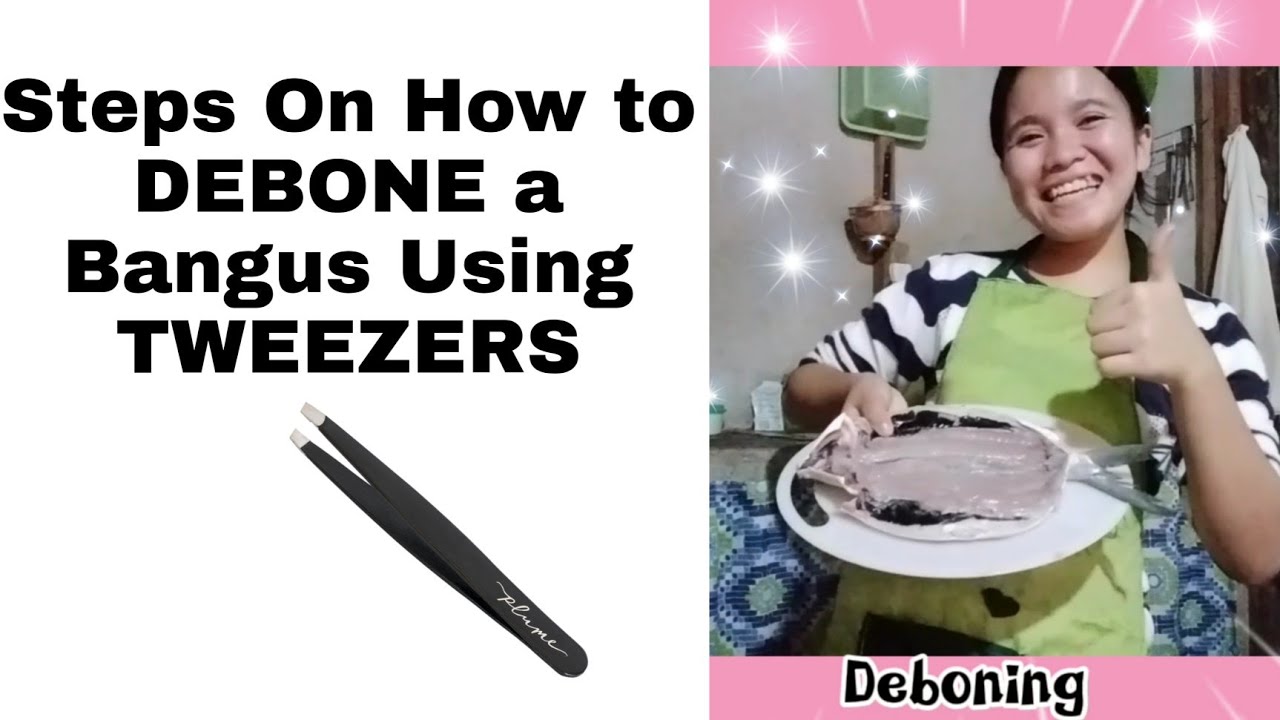 How to Debone Bangus Using Tweezers | Gracenatics - YouTube