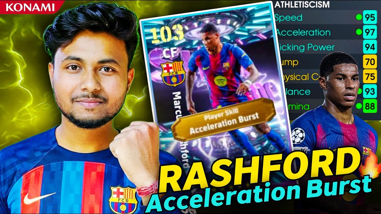 ফ্রী 103 Rated [SHOWTIME] Rashford 🔥| acceleration burst rashford ...