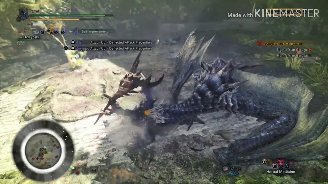Monster Hunter World Iceborne-Yian Garuga First Encounter - YouTube