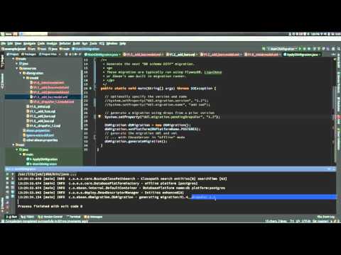 Introduction to Ebean ORM database migrations - YouTube