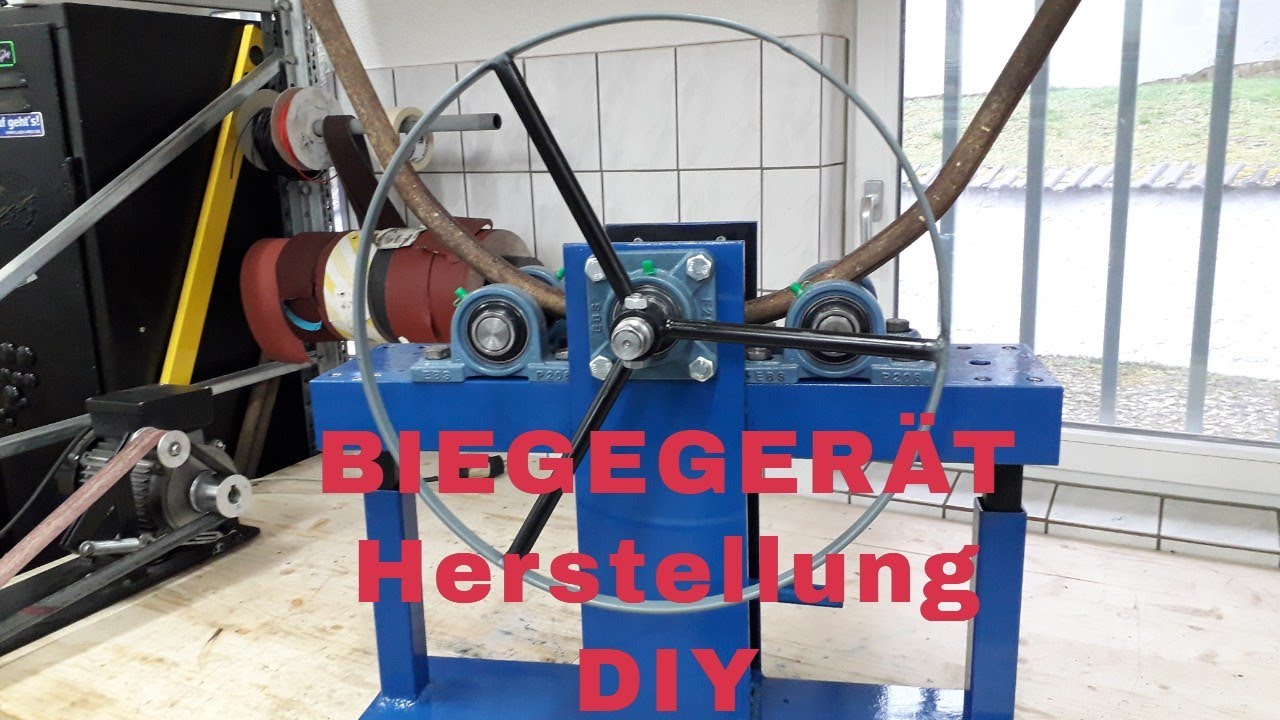 Biegegerät bauen (Schritt für Schritt) _ Bending Machine DIY - YouTube