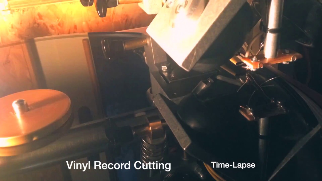 Vinyl Record Cutting Time-Lapse - YouTube