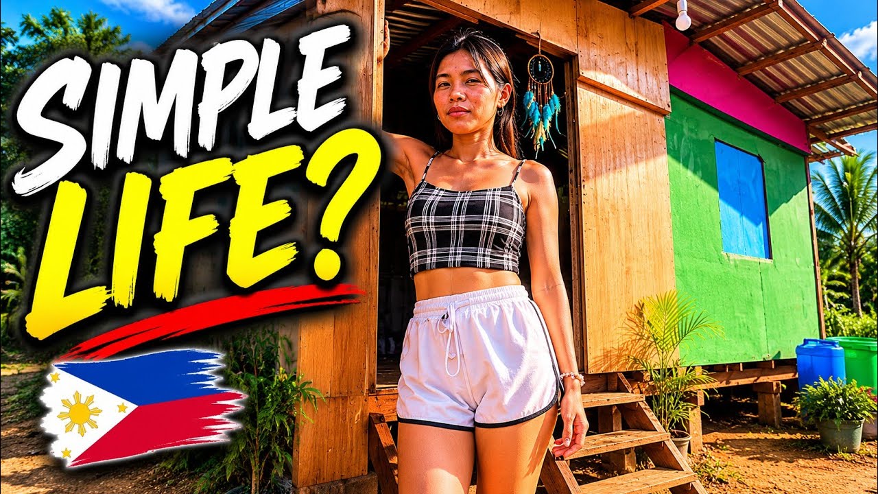 Filipina girl takes me to her simple house 🏠 🇵🇭 - YouTube