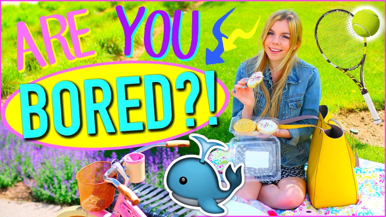 What to do When You're Bored in Summer! - YouTube