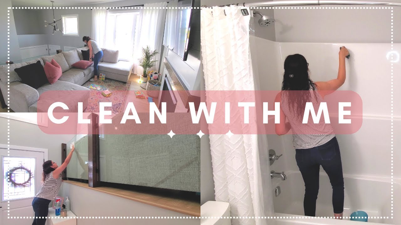CLEAN WITH ME || SPEED CLEAN || GET IT DONE || TIDY UP || CLEANING ...