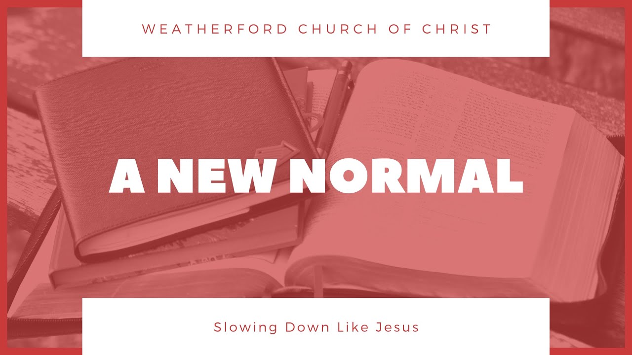 March 29, 2020 - Slowing Down Like Jesus - YouTube