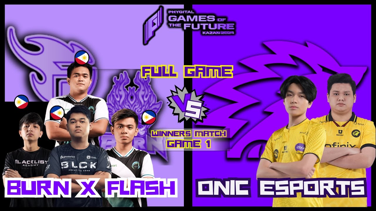 ONIC ALBERTTT BACKDOOR WINS THE GAME, BURN X FLASH VS ONIC ID GAMES OF ...