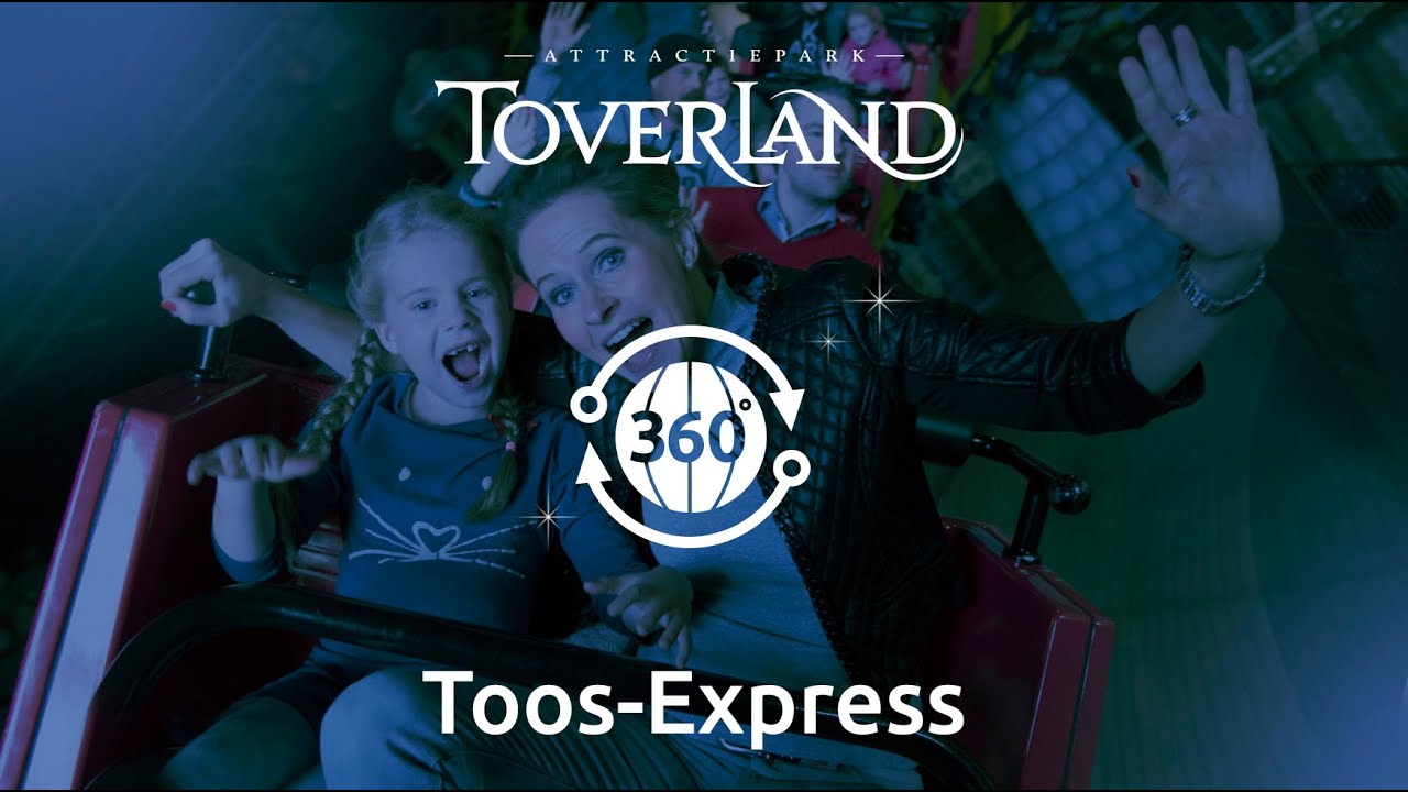 Toos-Express - 360° Onride - Attractiepark Toverland - YouTube