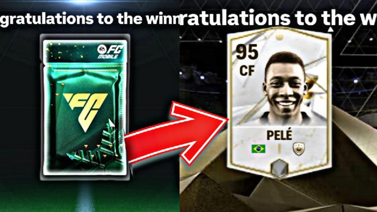 😱PELE!!CAUGHT FOOTBALL LEGEND PELE 95 IN FC MOBILE | THIS IS THE BEST ...