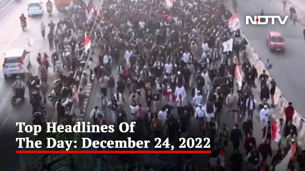 Top Headlines Of The Day: December 24, 2022 - YouTube