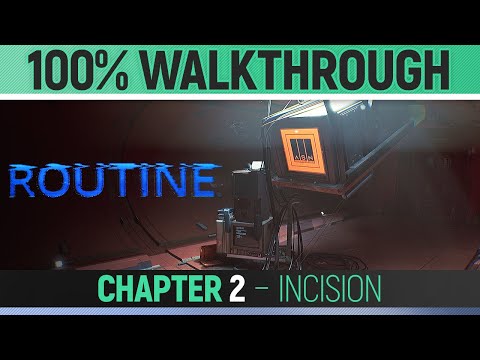 ROUTINE - Chapter 2: Incision - 100% Walkthrough (All Puzzles, Codes, Achievements and Solutions)