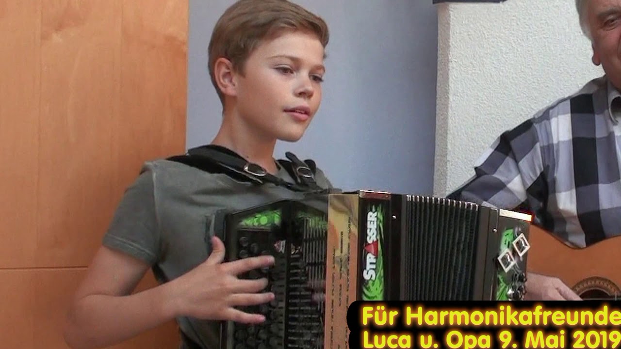 Für Harmonikafreunde-Luca Stangl - YouTube