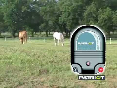 Patriot Electric fence energizers P5, P10, P20, P30 - YouTube