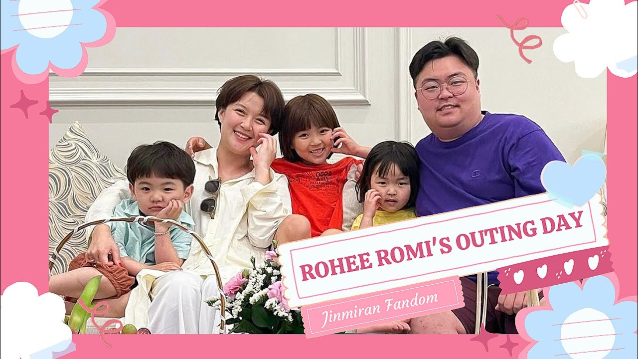 Outing day with Rohee and Romi 😍😍#jinmiran #rohee - YouTube