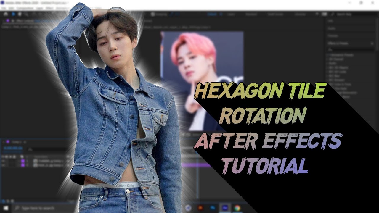 Hexagon middle tile rotation | AFTER EFFECTS TUTORIAL - YouTube