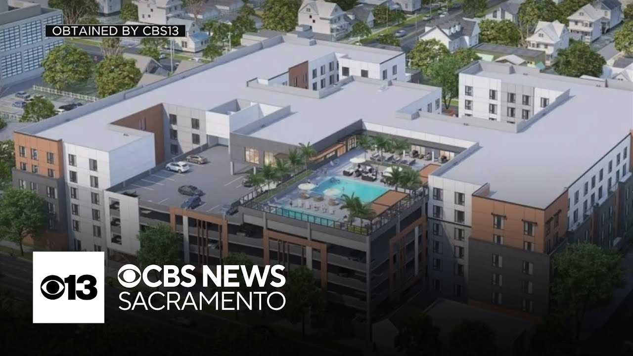 East Sacramento residents oppose 6-story mixed-used development - YouTube
