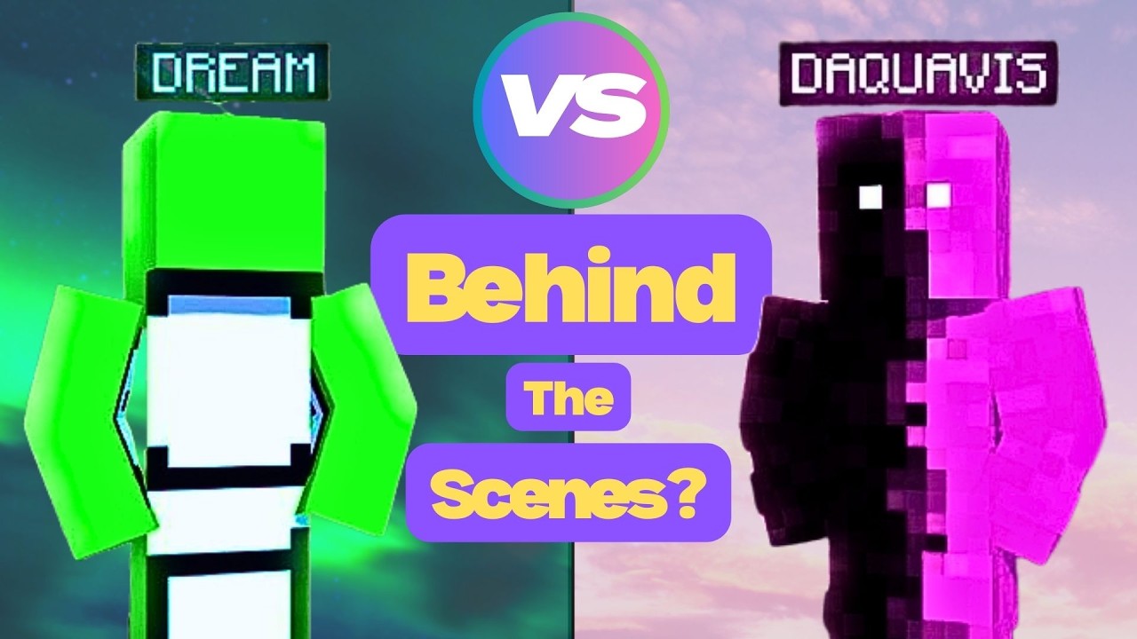 Inside the $100K Dream vs Daquavis Minecraft Battle! - YouTube