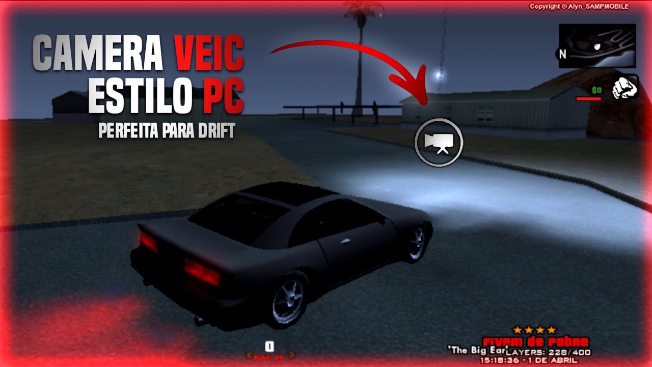CAMERA VEICULO IGUAL DE PC - GTA SA | SAMP ANDROID [MOD CLEO] - YouTube
