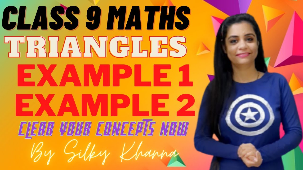 Maths Class 9/Chapter 7/ Triangles/Example 1/Example 2/NCERT - YouTube