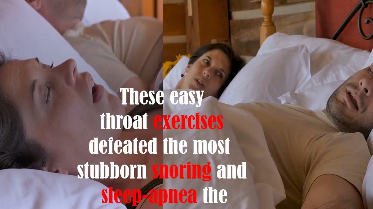 How To Stop Snoring Exercises For Sleep Apnea Snoring Sinus Pressure