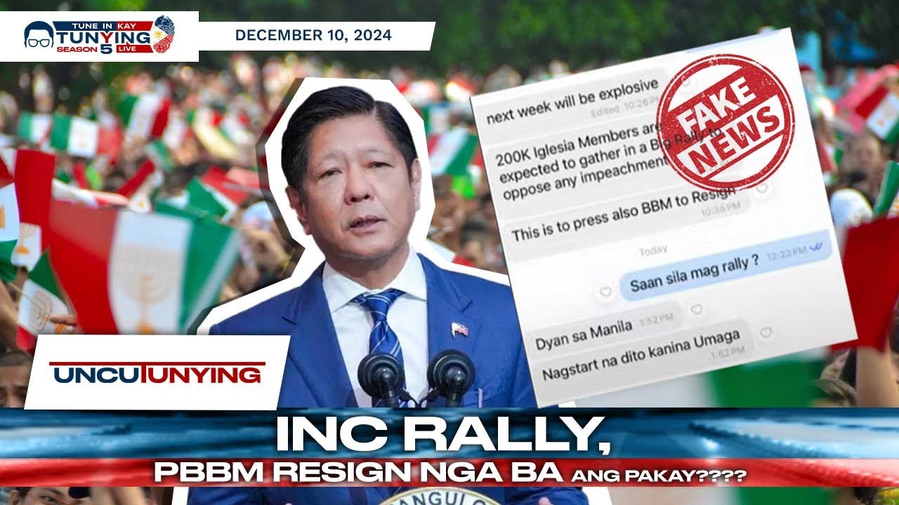 INC RALLY, PBBM RESIGN NGA BA ANG PAKAY???? - YouTube
