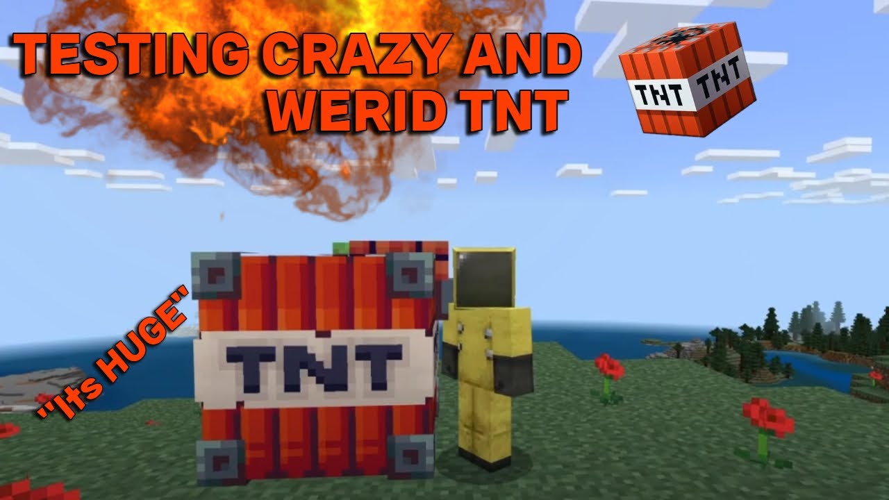 Testing Crazy & Weird TNT Mods! 💣| Minecraft Mayhem - YouTube