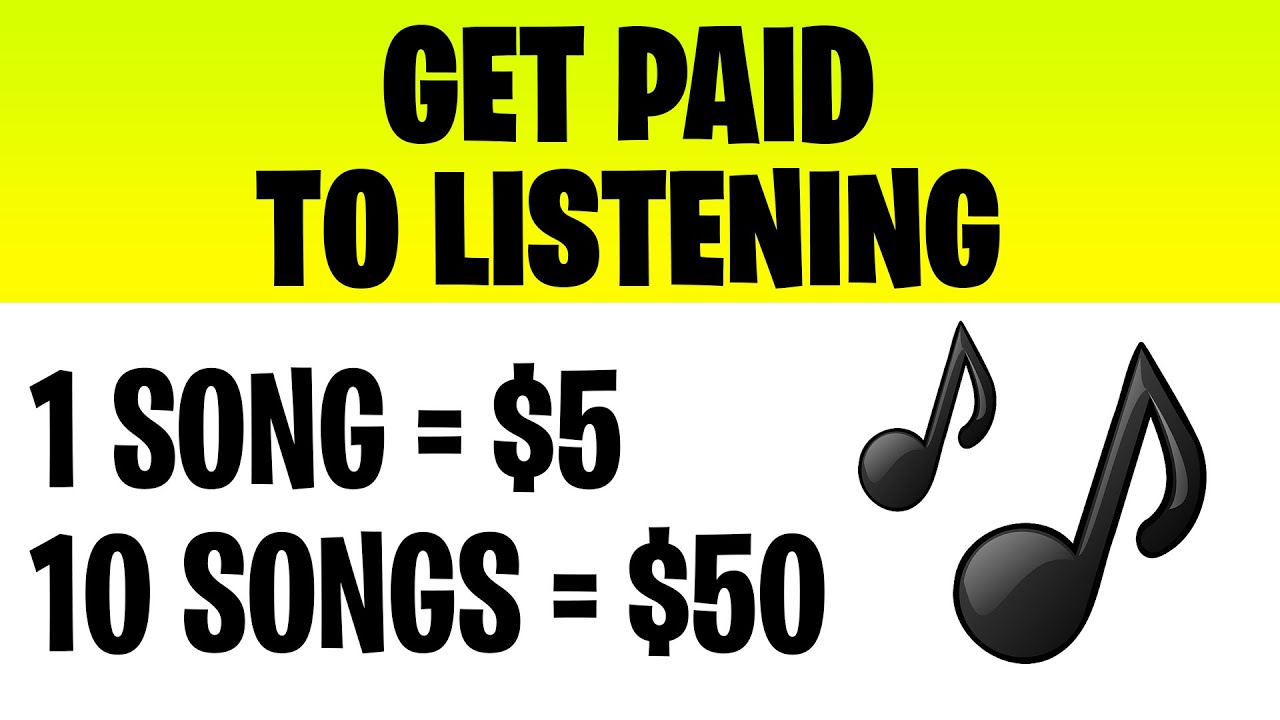Get Paid $5 Listening to 1 SONG *LEGIT* - Make Money Online 2022 - YouTube