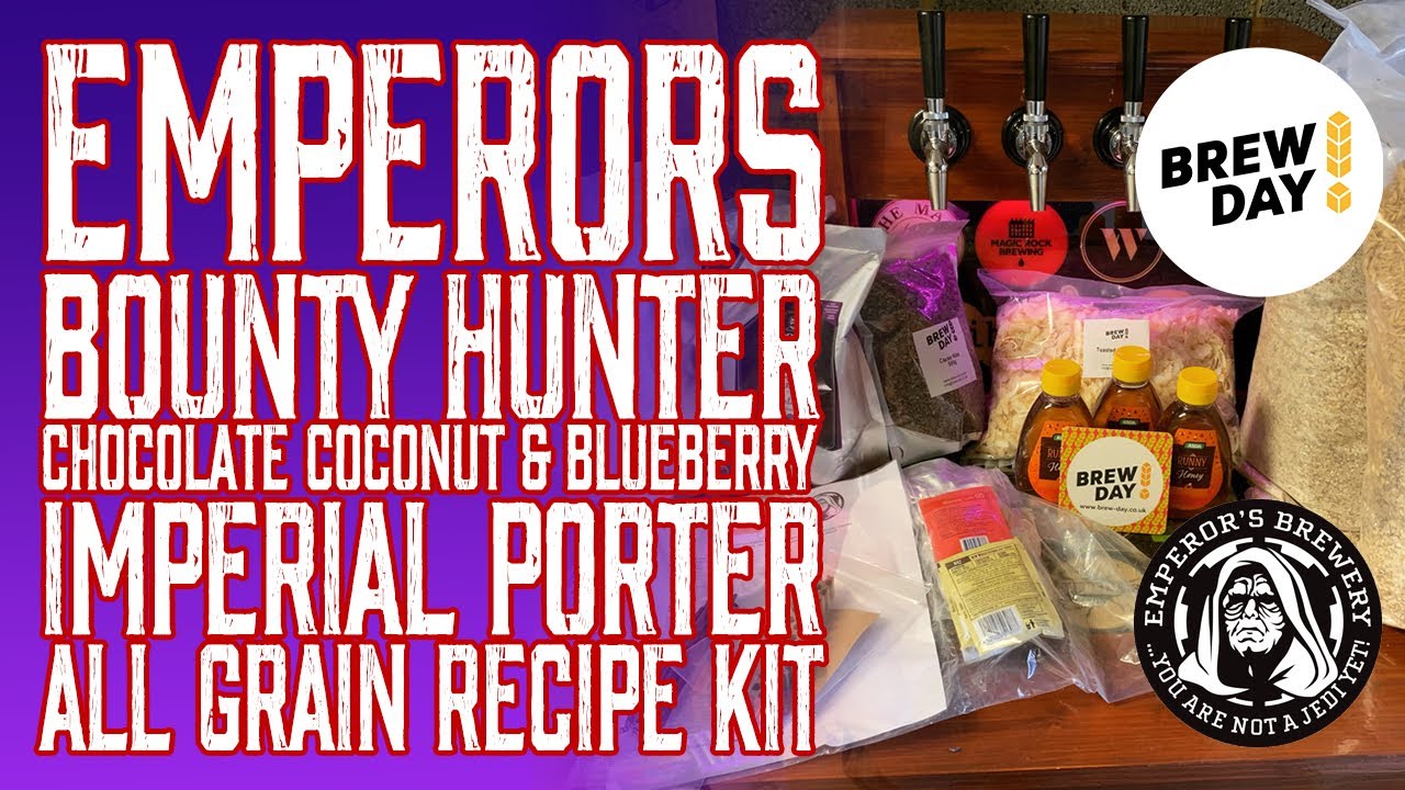Unboxing the UK's BIGGEST All Grain Recipe Kit! Bounty Hunter Imperial ...