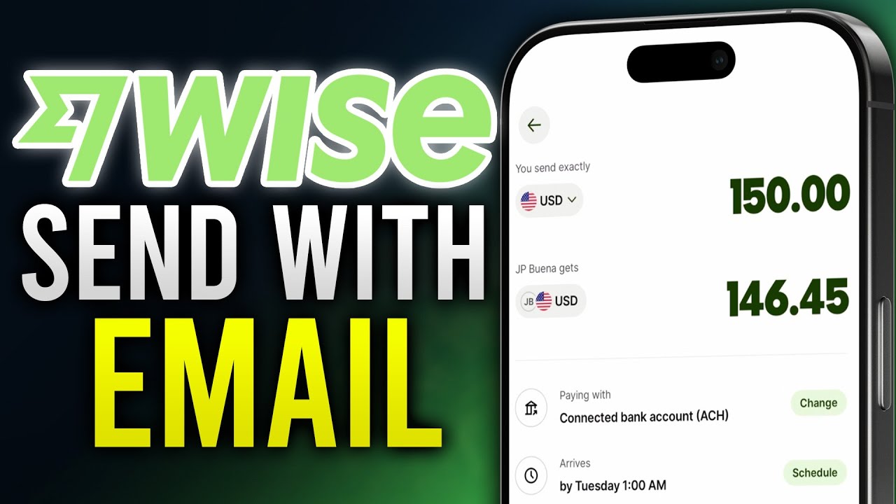 How To Send Money on Wise using Email (2026 Updated) - YouTube