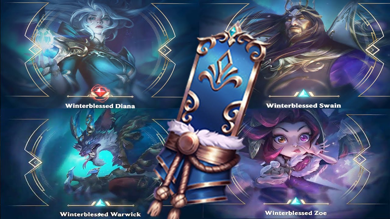Opening all Rewards from the Winterblessed Event Pass - YouTube